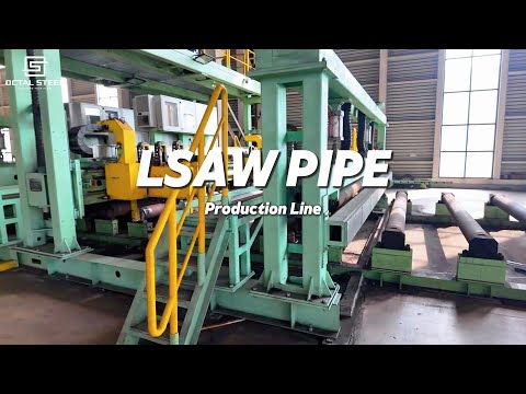 Inside the LSAW Pipe Factory: How High-Strength Steel Pipes Are Made ⚙️🏭