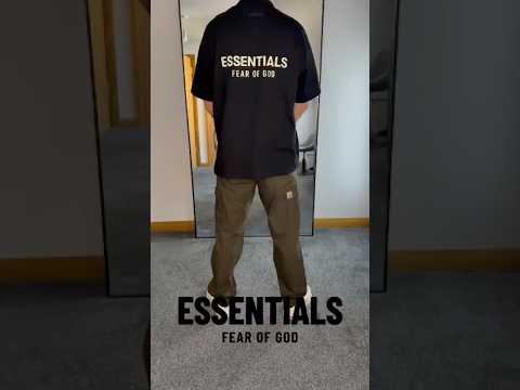 Fear Of God Essentials Tee Try-On #mensfashion