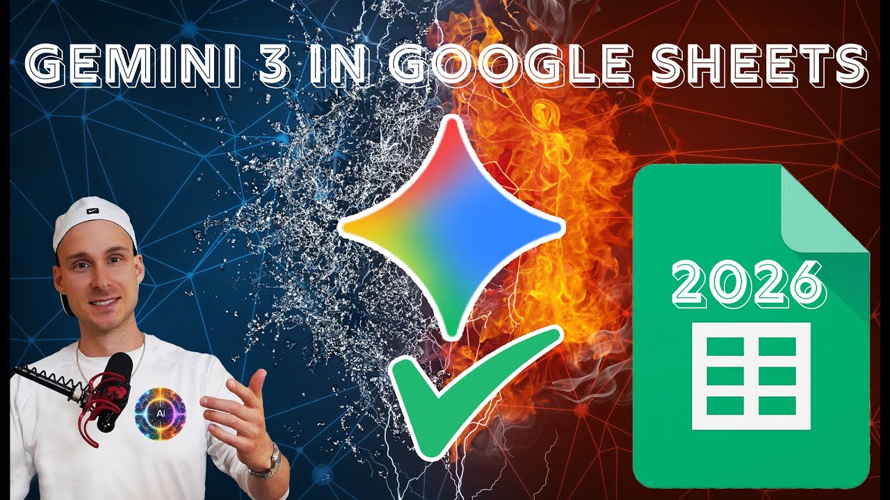 How to Use Gemini 3 AI in Google Sheets! (Full Tutorial)