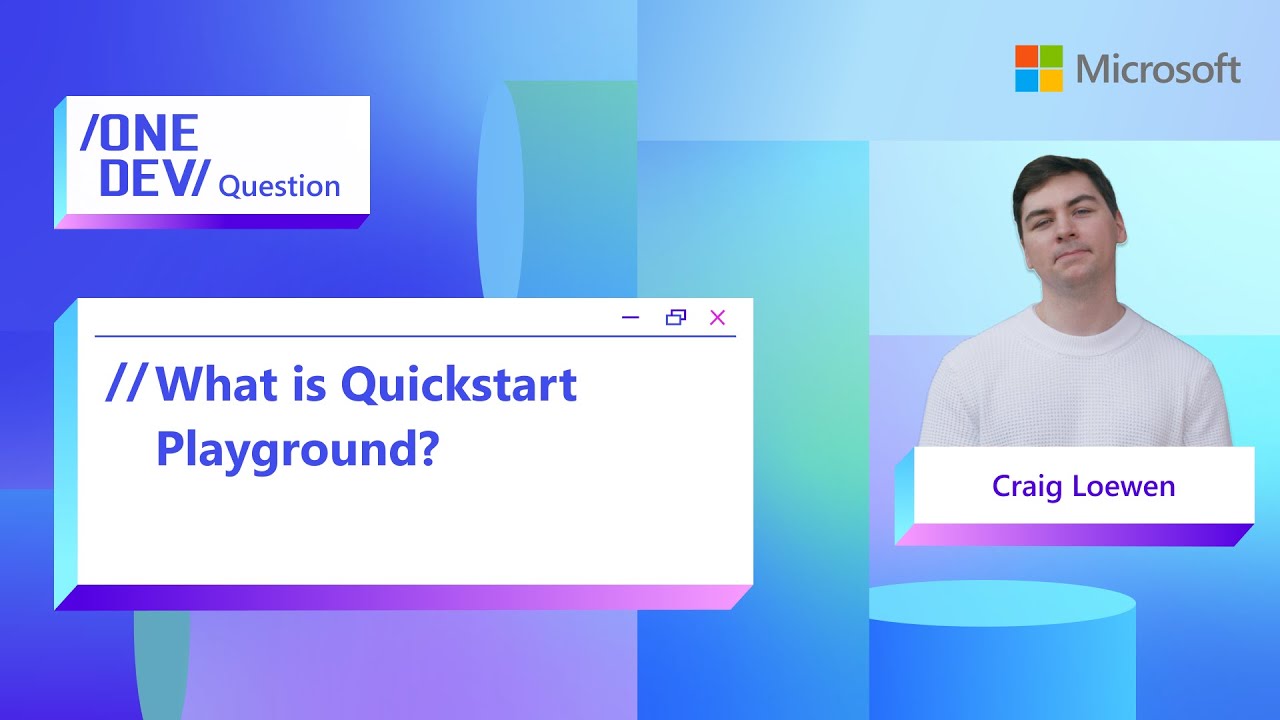 What is Quickstart Playground?