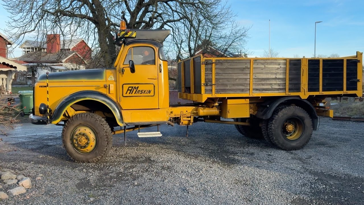 Veteranlastbil Volvo Viking L 48546 A , Jönköping, Klaravik