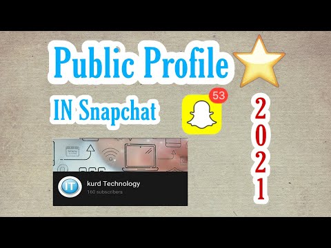 Set up a Public Profile for Business on Snapchat #youtube #public_profile