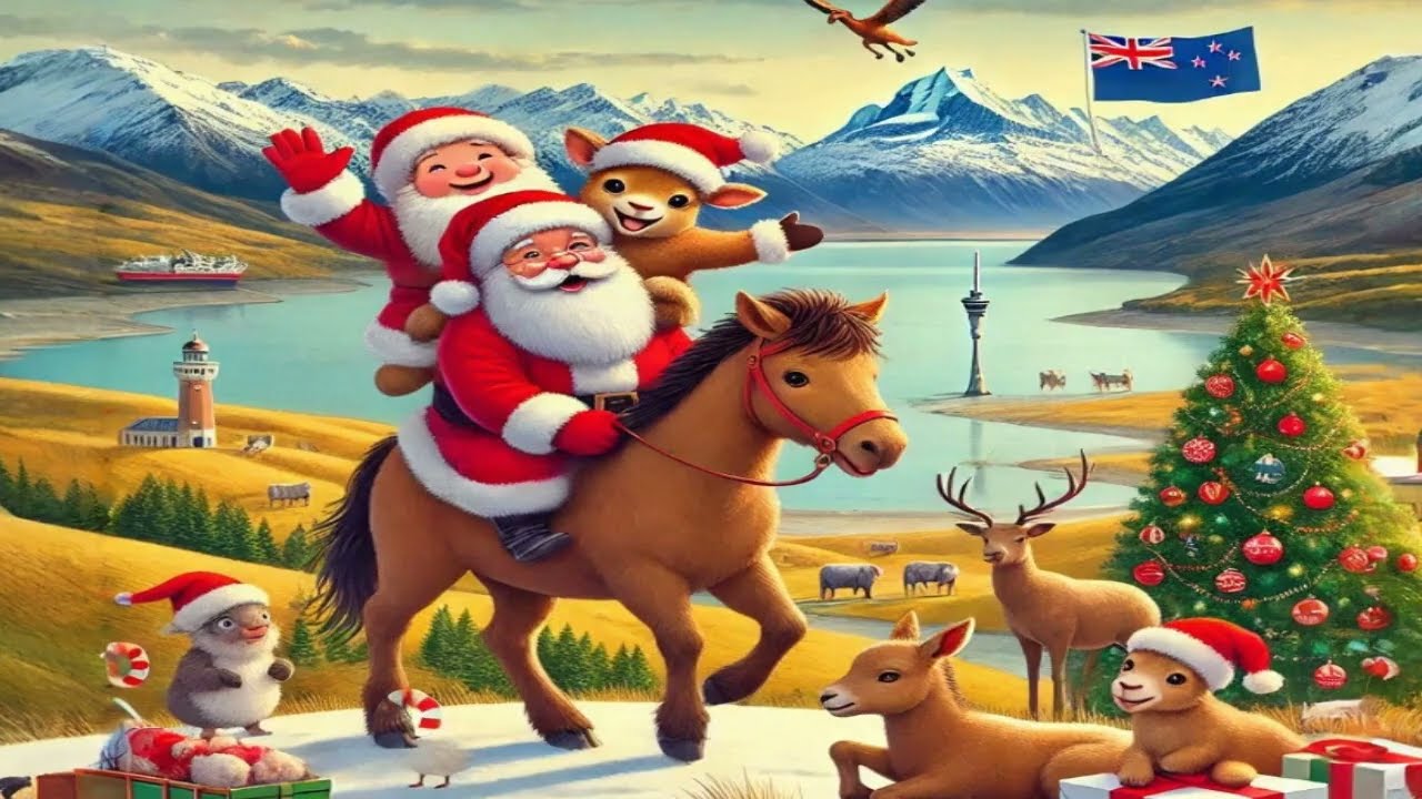 [Christmas_A105] Holiday Magic: A 3D Animated Christmas Greeting