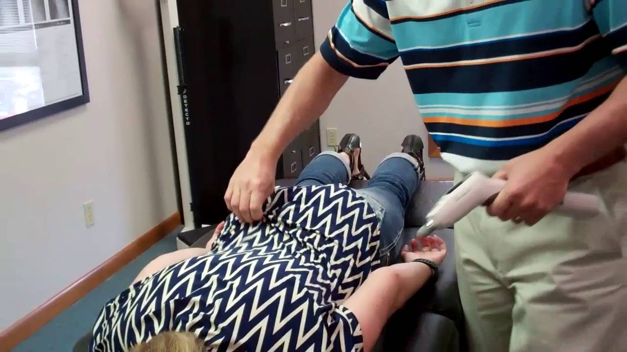 Bloomington IL Chiropractor performs Activator Technique Chiropractic Adjustment (Vol. 3)