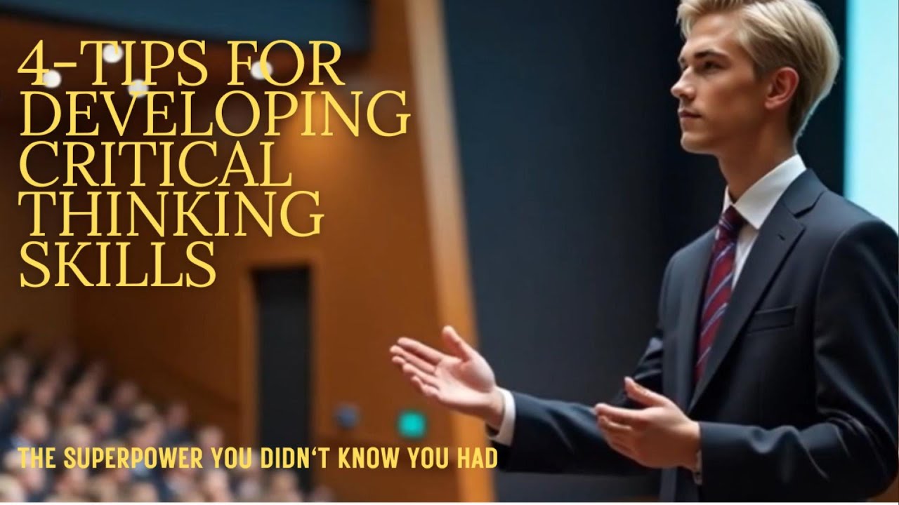 4 Tips for Developing Critical Thinking Skills – The Superpower You Didn't Know You Had