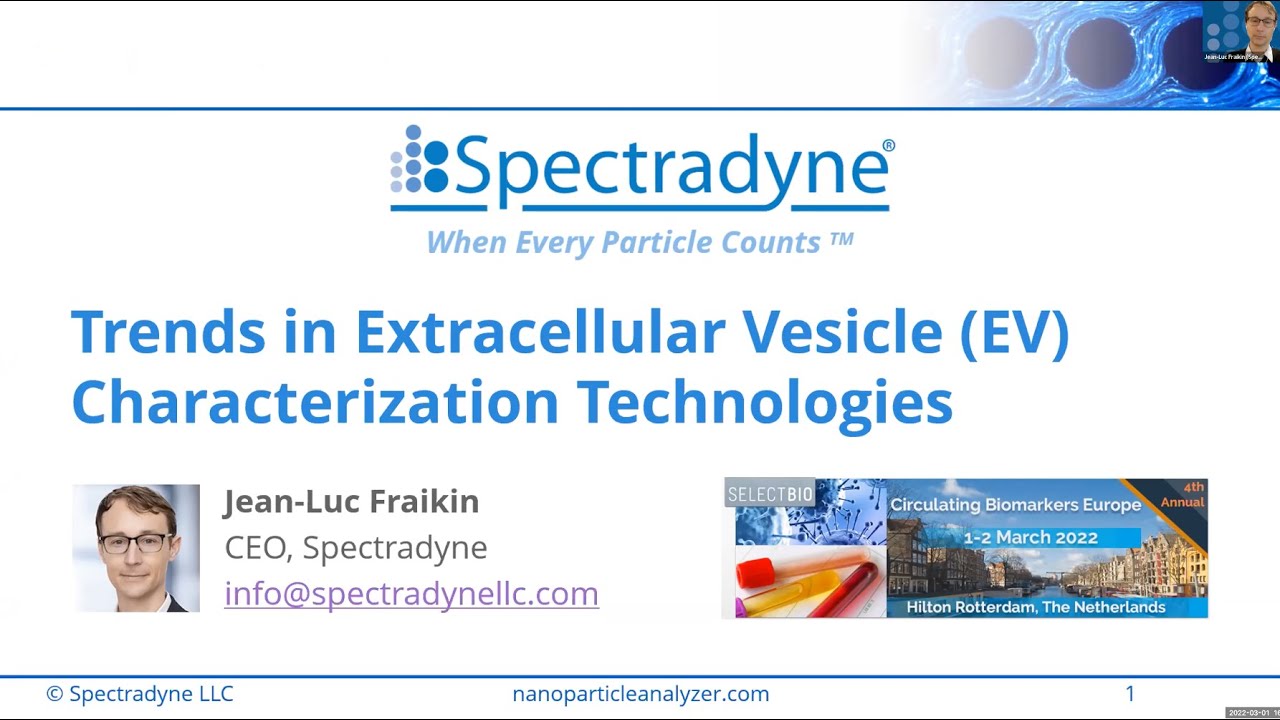 Trends in Extracellular Vesicle (EV) Characterization Technologies