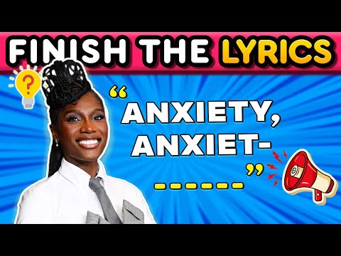FINISH THE LYRICS🎵 Most Popular 2020-2025 Songs 📢 | Music Quiz