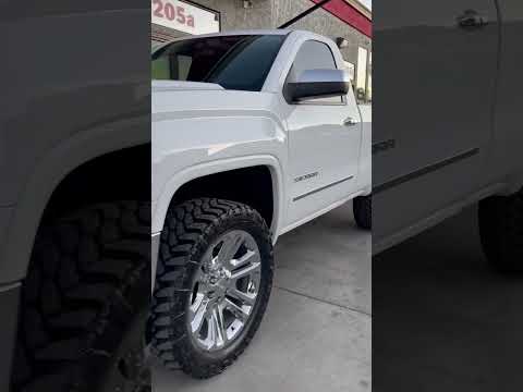 Lifted 2014 GMC Sierra single cab with 22s on 35s