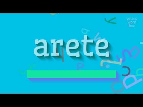 How to say "arete"! (High Quality Voices)