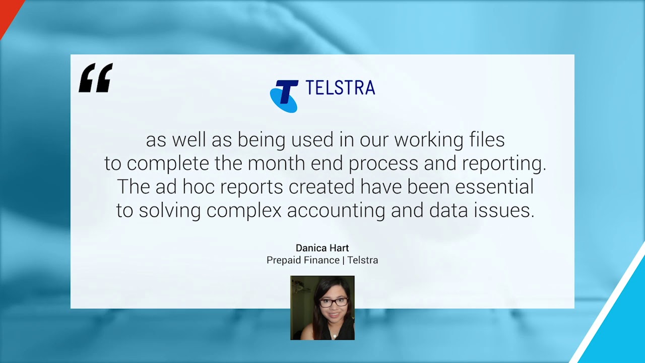 Telstra Case Study | CDRlive