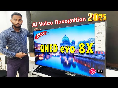 LG 4K QNED 8XA MiniLED || Smart TV with α8 AI Processor || AI Picture Pro with Dolby Vision & Atmos