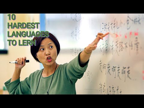 Top 10 Hardest languages in The World To Learn / Top 10 Globe /
