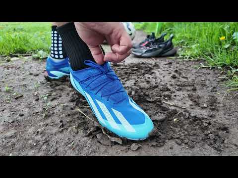 Review prueba en campo Adidas Crazyfast SG tacos aluminio con balón Nike club Élite