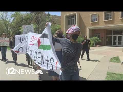 ASU protest after Visas revoked