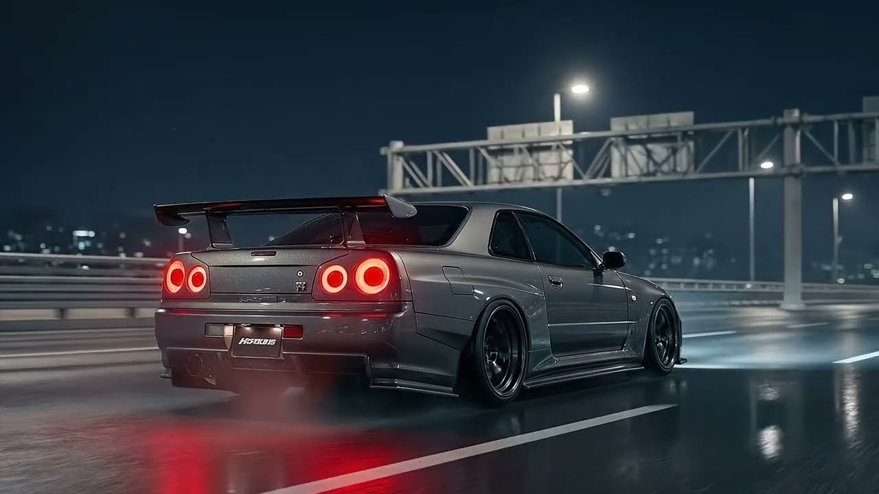 GTR R34 – Ambient Drive – 4K Ultra HD Live Wallpaper (2hrs)