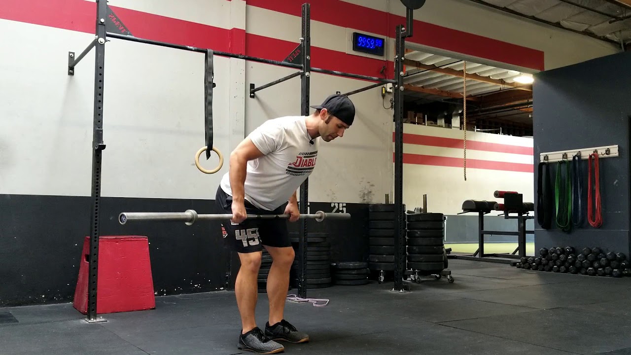 Barbell Row - Pronated Grip