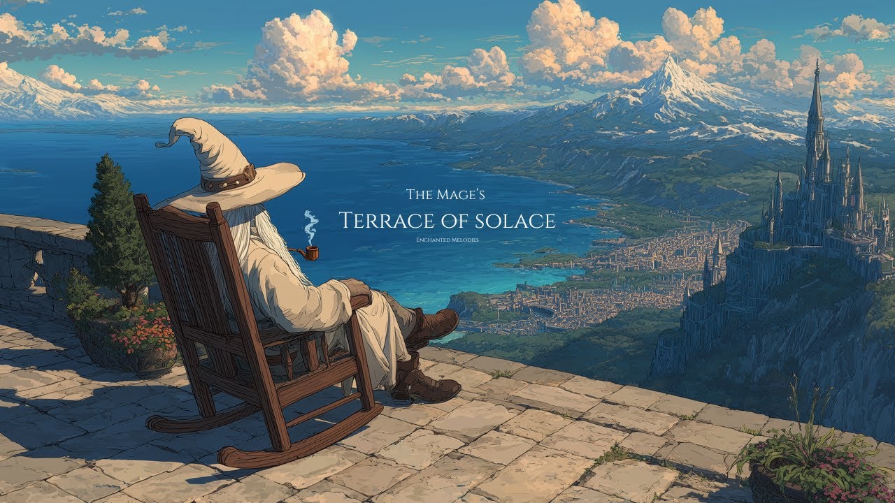 Fantasy Music for Study & Relaxation — The Mage’s Terrace of Solace