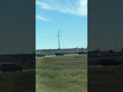 President Trump en route to speak in Waunakee, WI ๐บ๐ธ #election2024 #trump