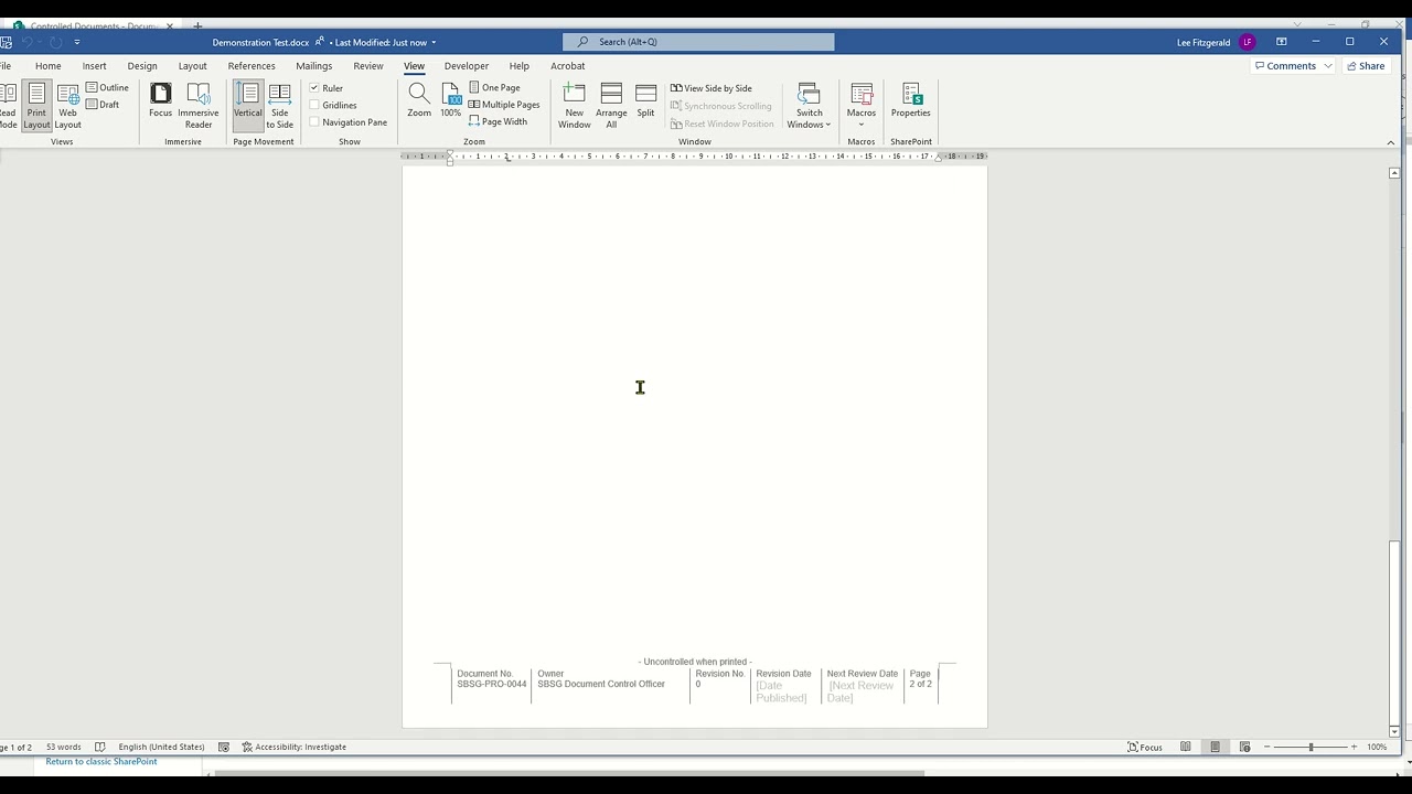 SharePoint CDMS Contributor Guide