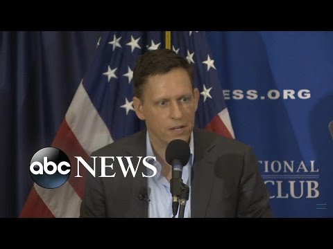 Peter Thiel Explains Trump Support