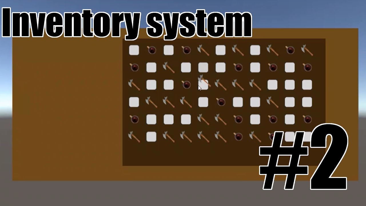 [Unity 5] Tutorial: How to make an inventory system - part 2