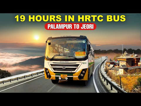 PALAMPUR TO JEORI by HRTC bus | Via Kangra-Chandigarh-Shimla | Palampur to JEORI | Himbus