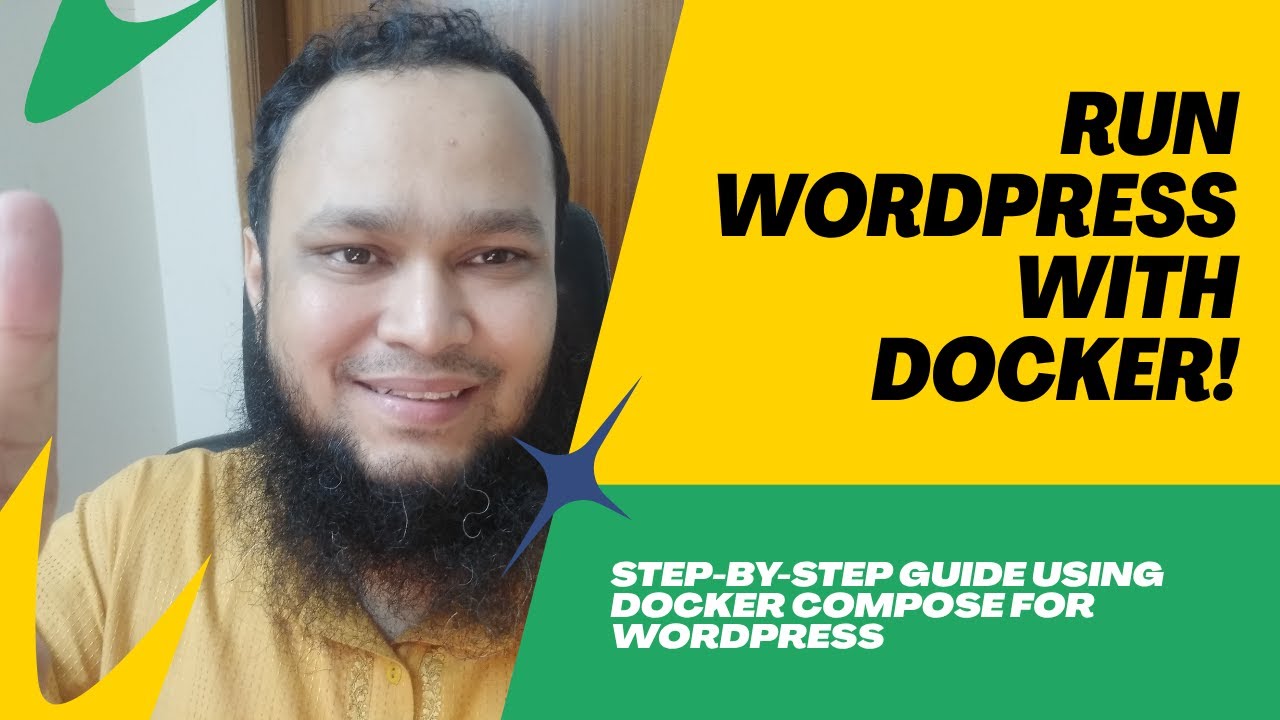 how to run wordpress using docker compose
