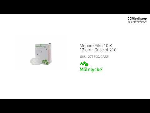 Mepore Film 10 X 12 cm Case of 210 271500 CASE