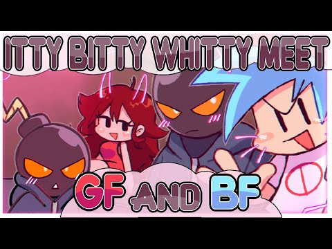 Itty Bitty Witty Meets The Wholesome Trio! Friday Night Funkin' Comic Dub