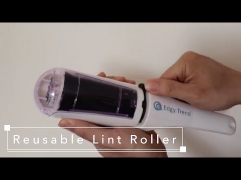 Reusable Lint Roller- NO MORE DISPOSABLE ROLLER FROM TARGET | Edgy Trend
