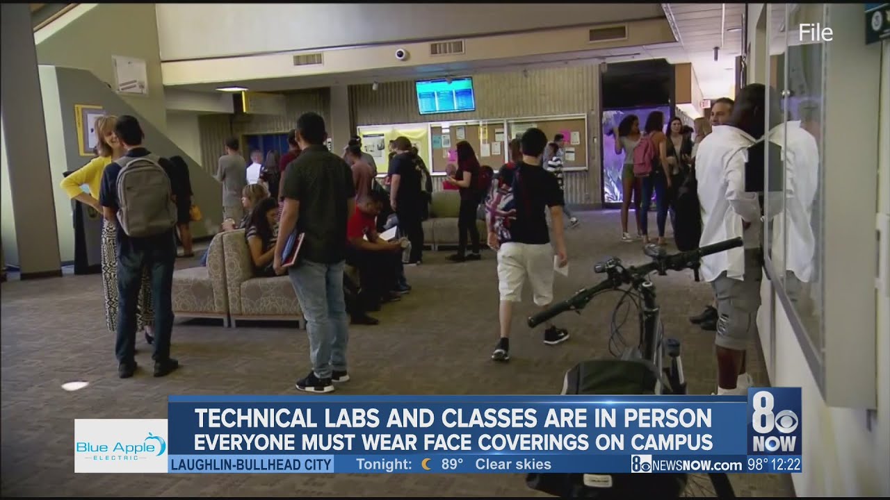 90% of CSN classes are virtual due to the coronavirus pandemic