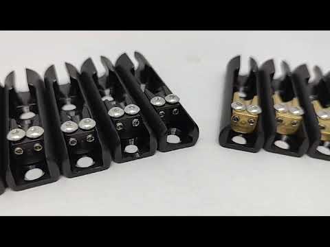 Monorail bass bridge by Nova Guitar Parts