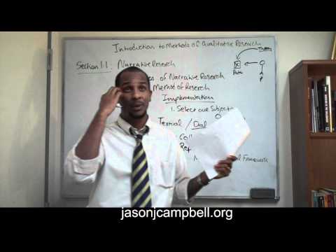 2. Introduction to Methods of Qualitative Research Narrative Research