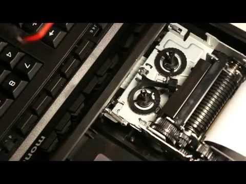 How To: Monroe Ultimate Printing Calculator P51S Ribbon Cartidge - Remove and Replace