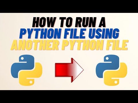 How to Run a Python File Using Another Python File Using Subprocess (Very Easy)