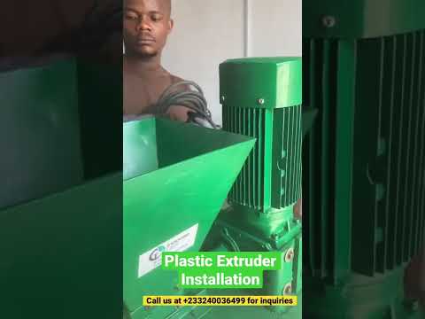 Plastic Extruder Build and Installation