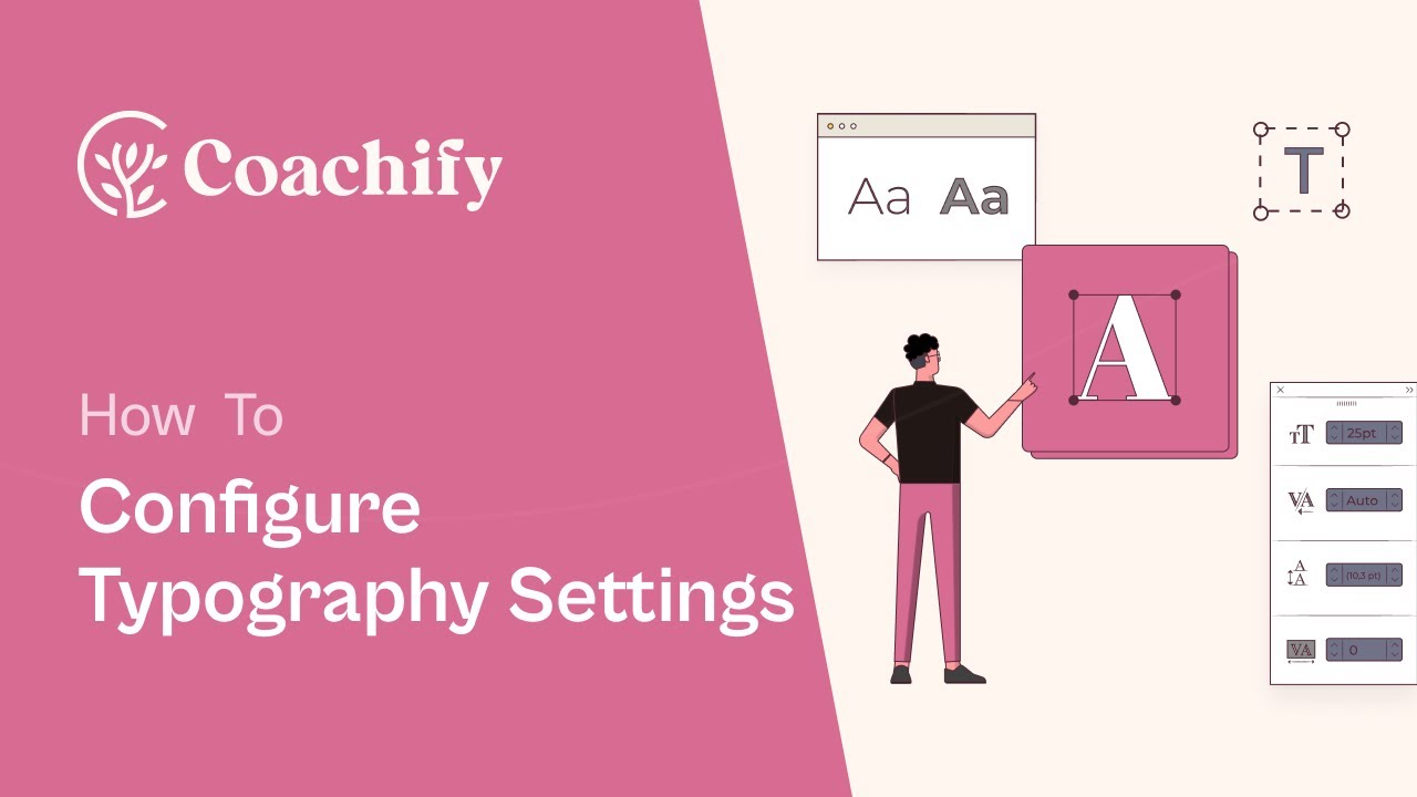 How to Configure Typography Settings | Coachify Theme Tutorial