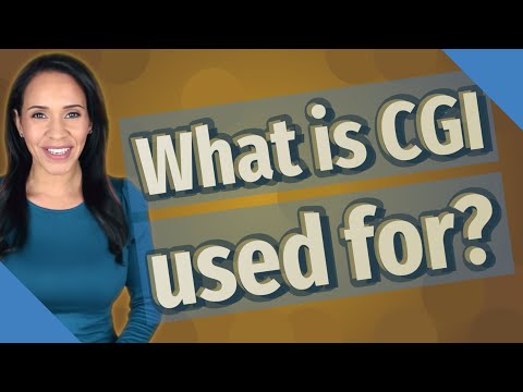 What is CGI used for?