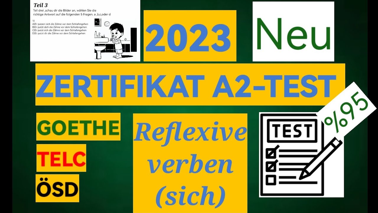 REFLEXIVE VERBEN (SICH) TEST | DEUTSCH ÜBUNGEN A1-A2