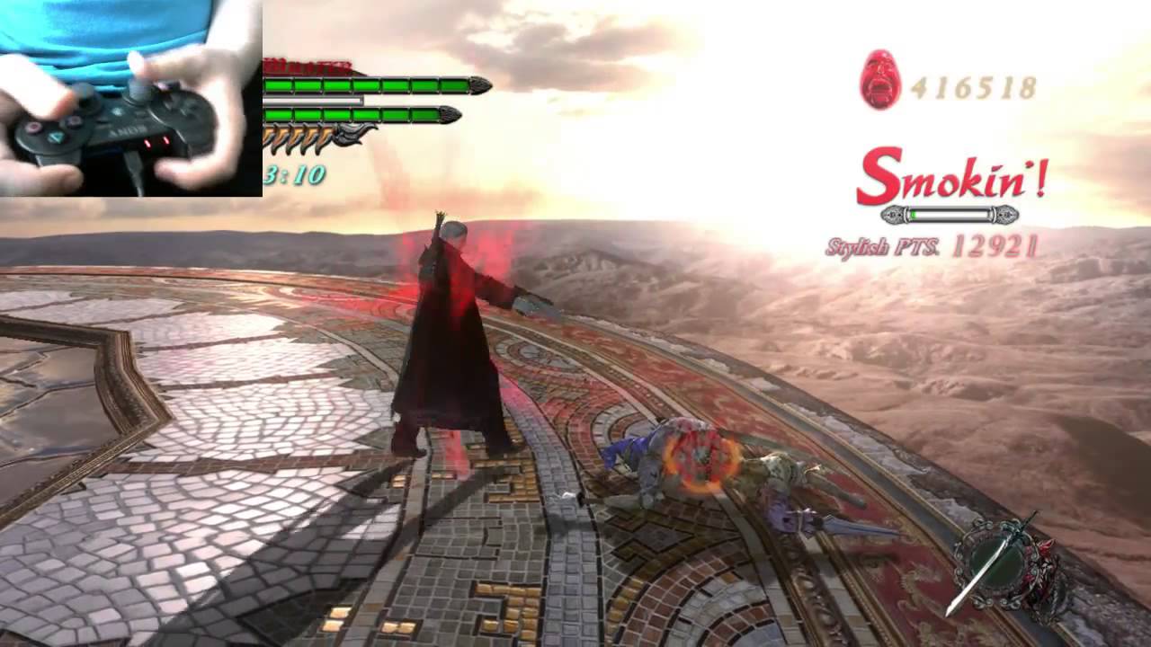 DMC4:SE Dante combo practice and some Basic/Advanced tutorial