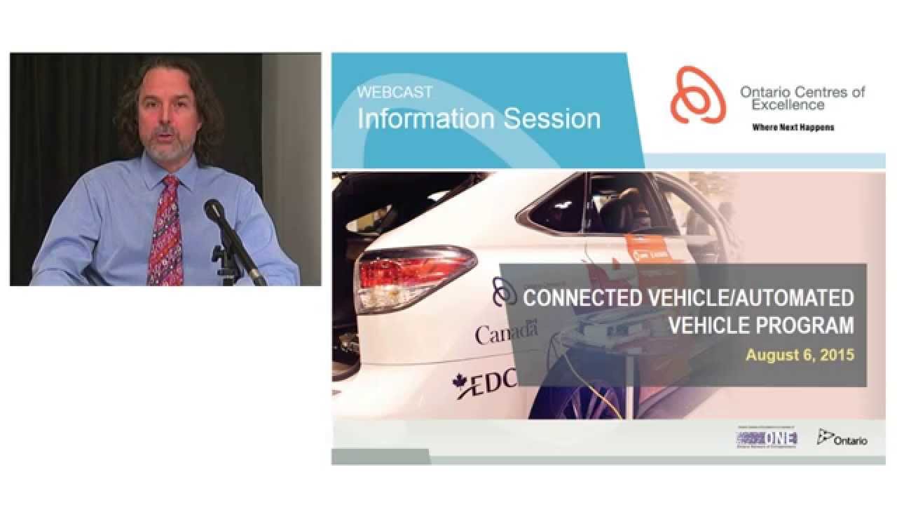 Connected Vehicle/Autonomous Vehicle (CVAV) Program Webinar