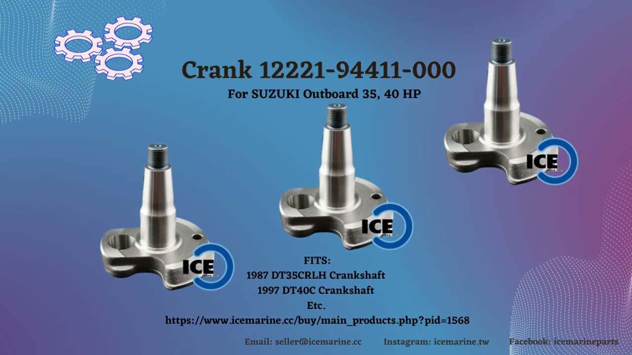 Suzuki Outboard Motors | Suzuki Outboard Parts | Suzuki Marine | Bearing | Fuel Filter | Crank