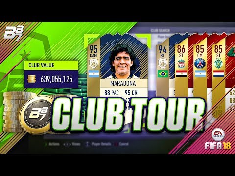 1,500,000 FIFA POINTS CLUB TOUR! | FIFA 18 ULTIMATE TEAM