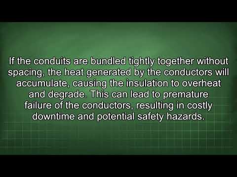 Understanding NEC Article 310.15.B.2.b Conduit Spacing
