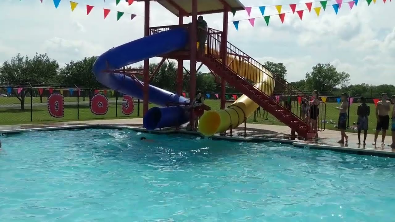 06-04-22 Camp Copass Church Retreat Water Slides - Denton, TX