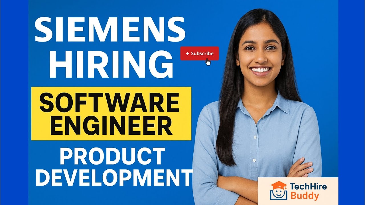 Siemens Hiring 2025 | Software Engineer – Product Development