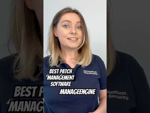 Best Patch Management Platforms | ManageEngine
