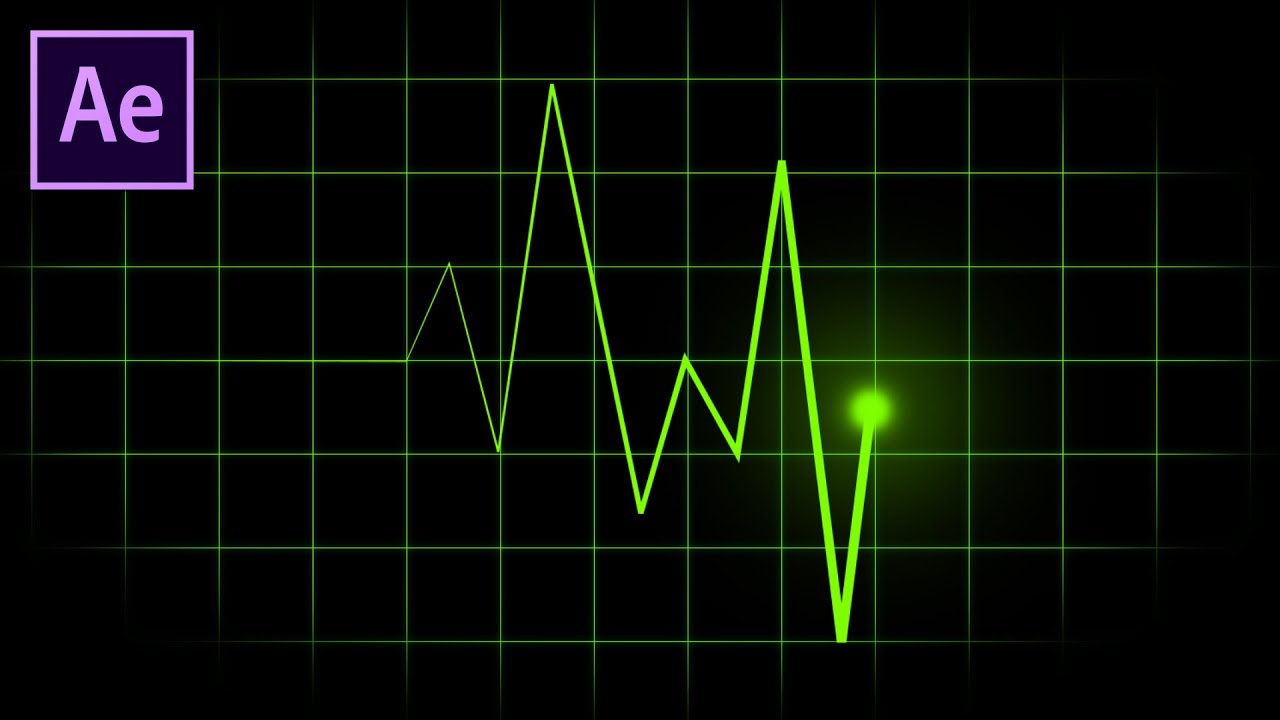 Heart Rate Monitor | Pulse Flatline After Effects Tutorial