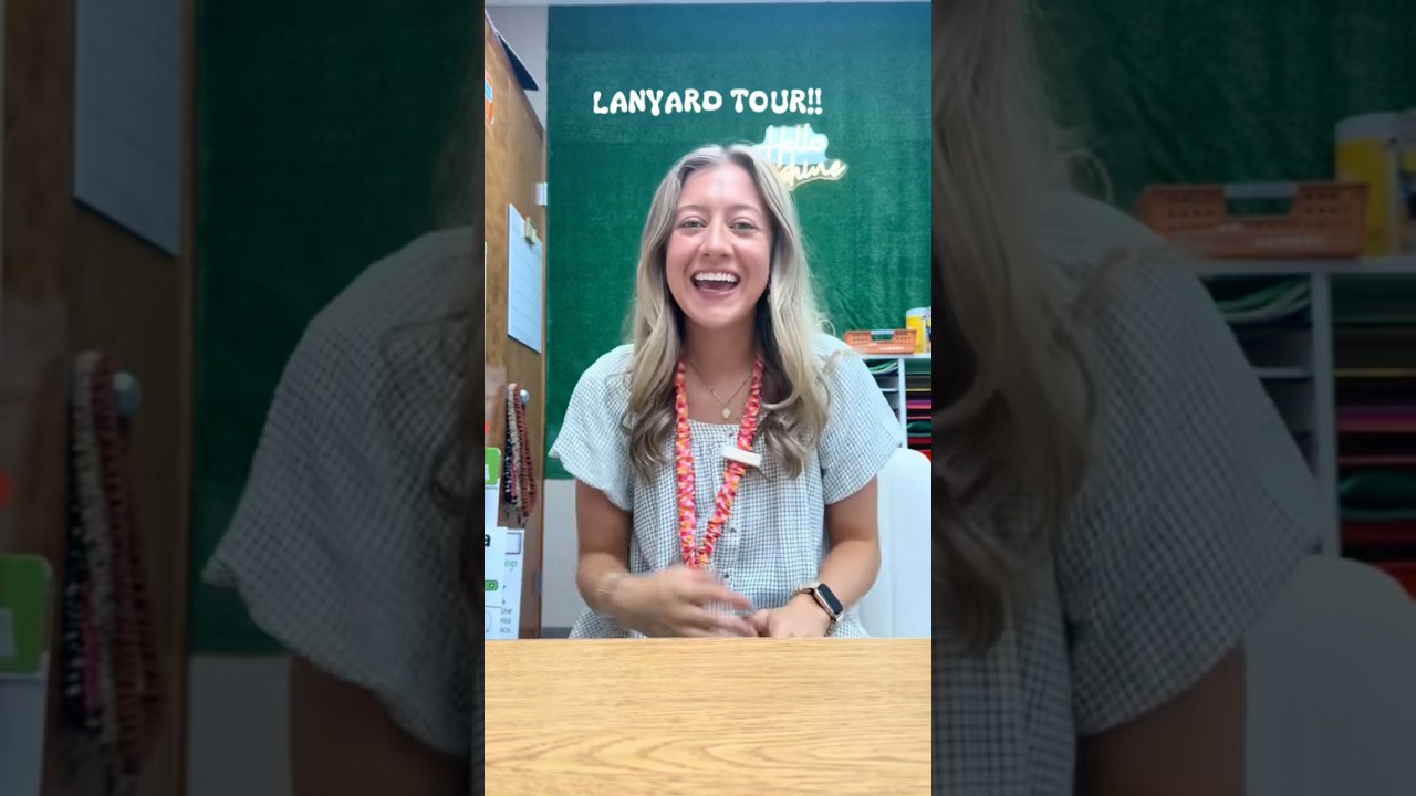 Lanyard tour! Everything’s linked in my LTK! #teachers #teacher #teacherlife #teaching #haul