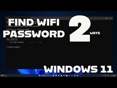 How To Check Own WiFi Password in Windows 11 Using CMD[2 Methods]